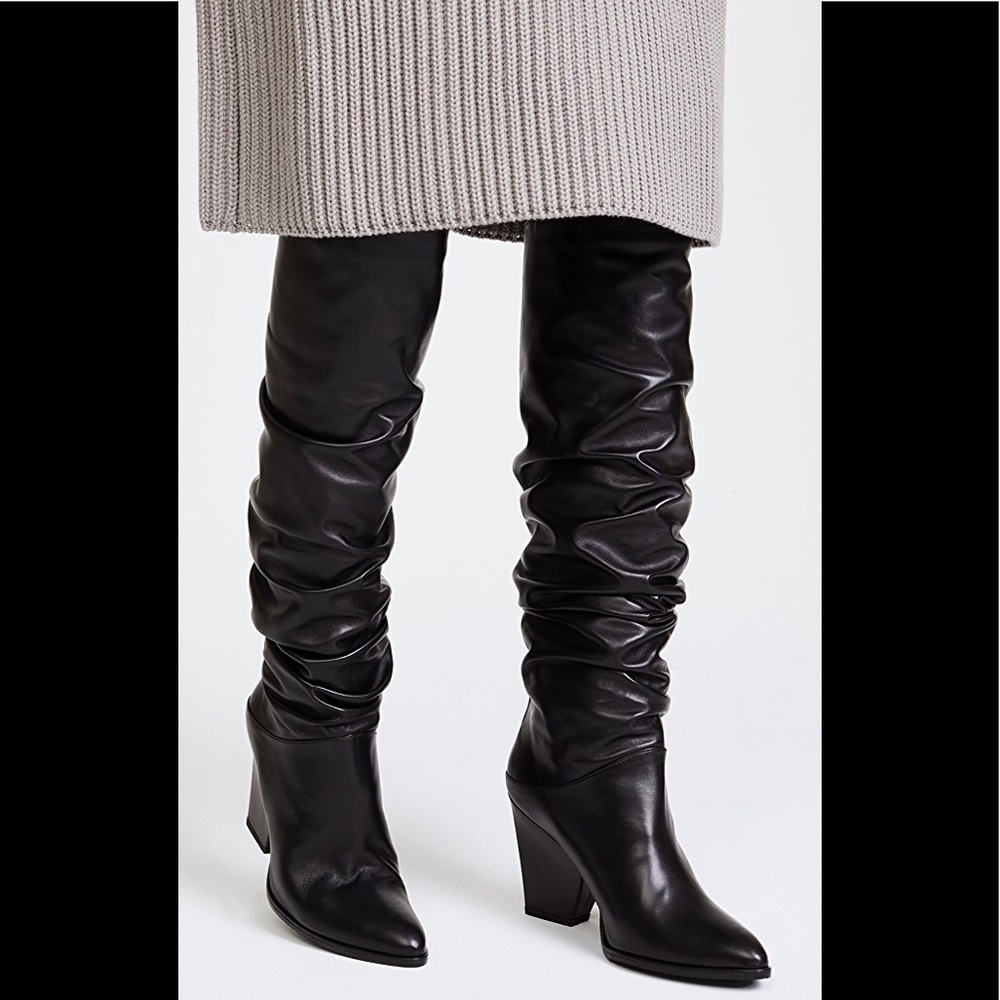 Stuart Weitzman Smashing Knee High Boots - Gem